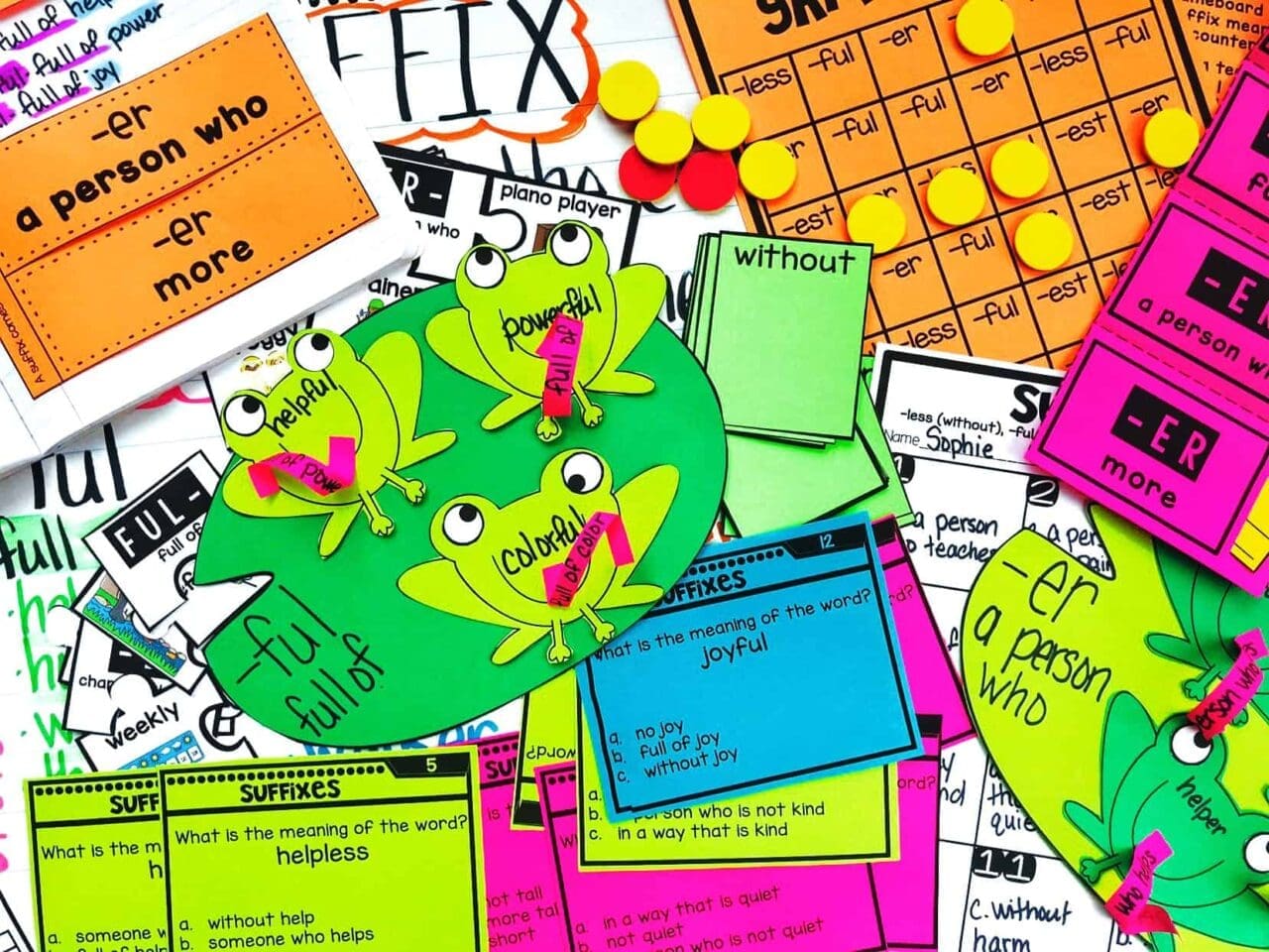 1st Grade Vocabulary Archives | Hollie Griffith