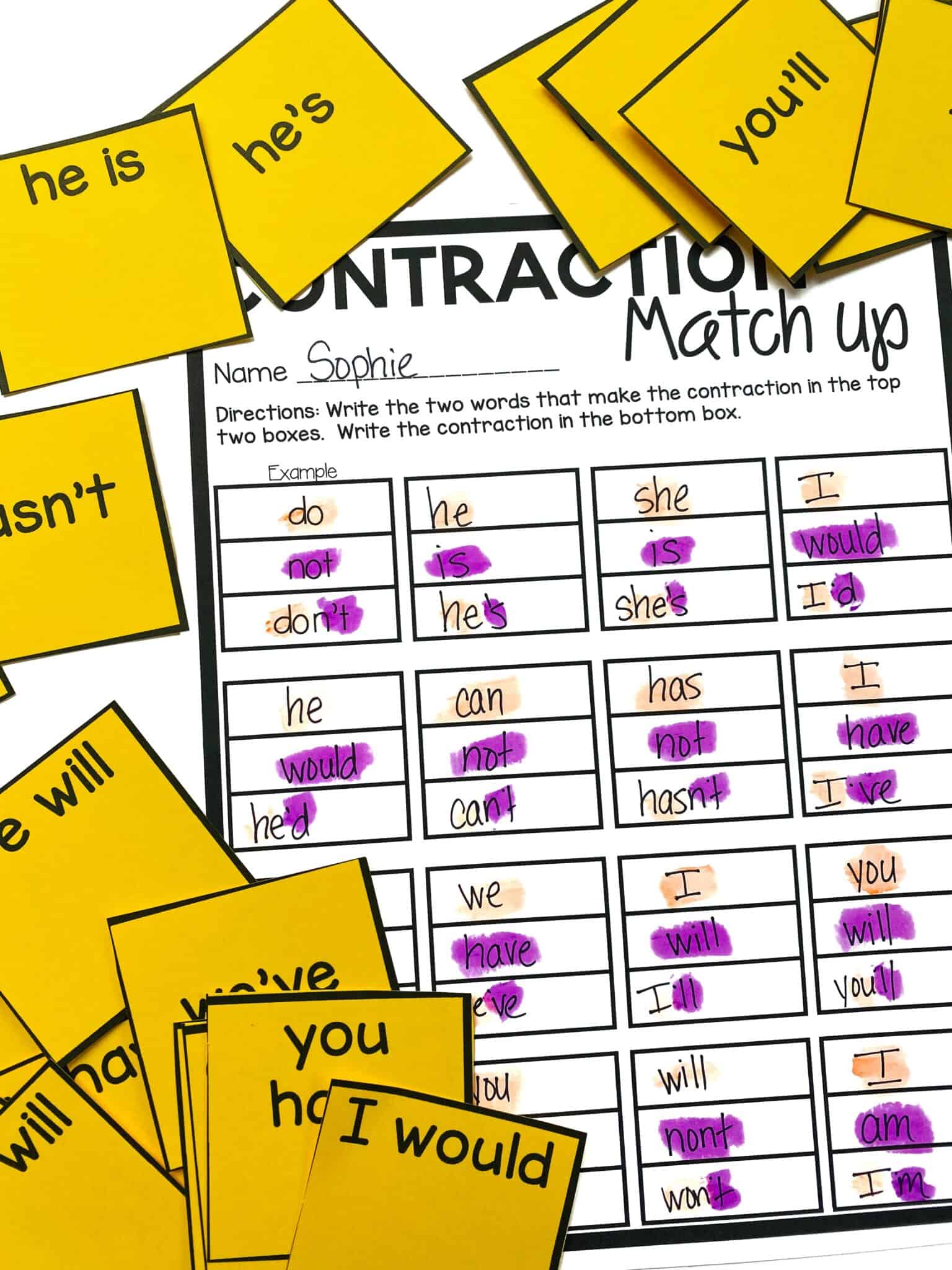 Teaching Contractions | Hollie Griffith