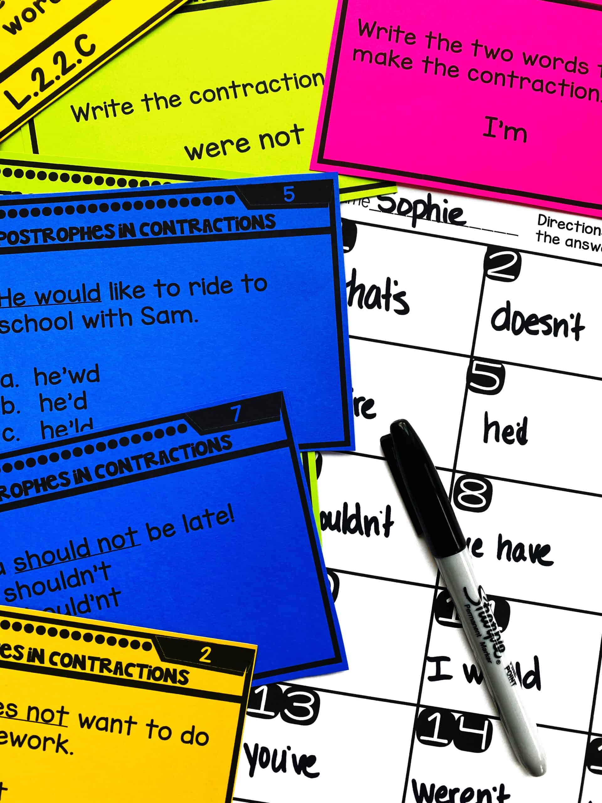 Teaching Contractions | Hollie Griffith