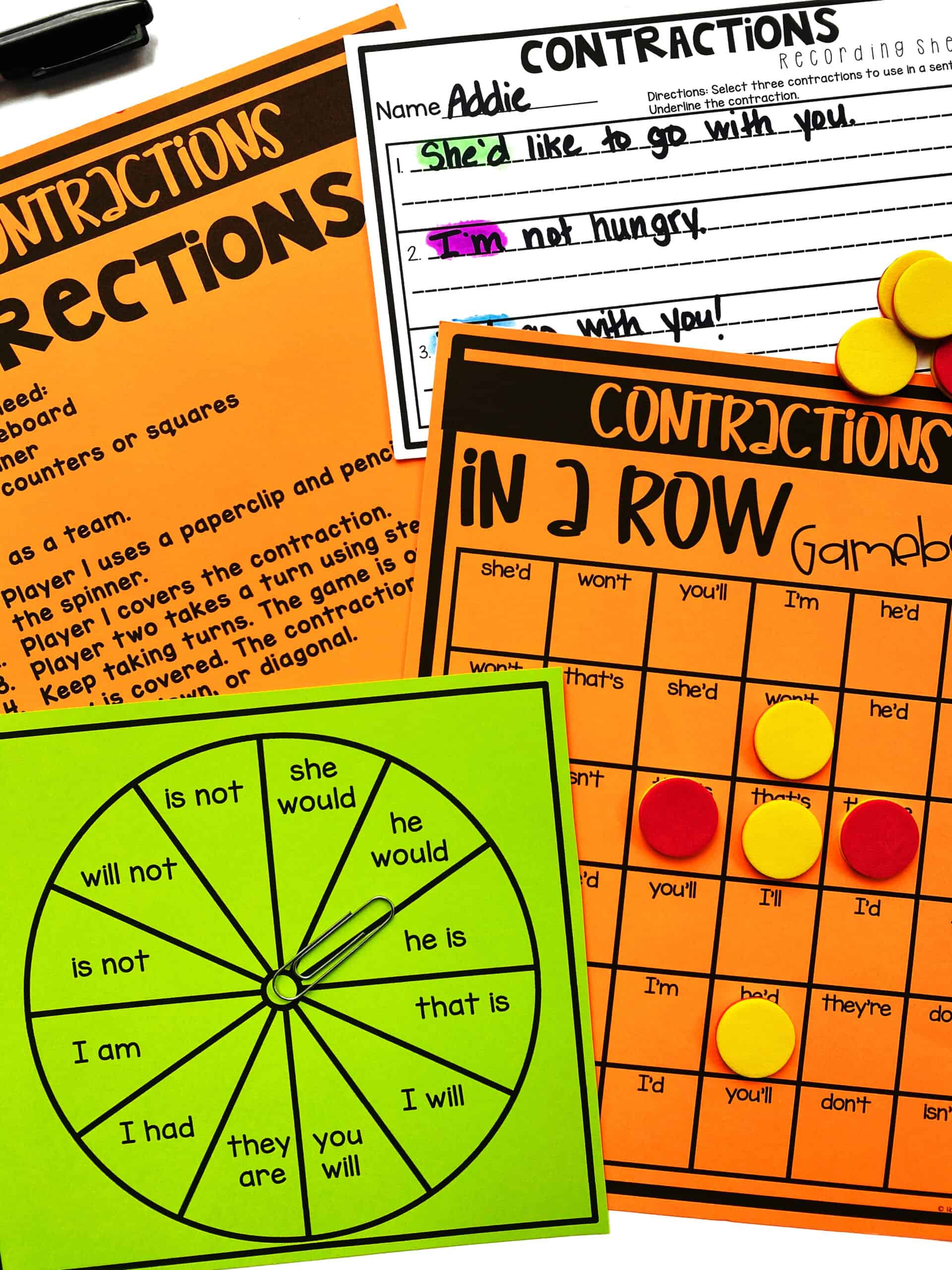 Teaching Contractions | Hollie Griffith