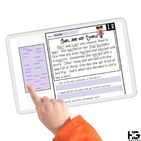 Digital Fluency Passages and Word Sorts for Google Classroom | Hollie ...