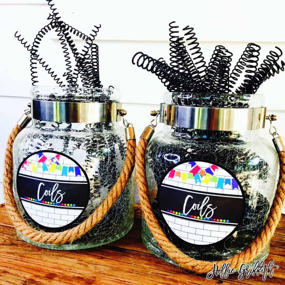 Classroom Reveal | Farmhouse Flair Neon Tile Classroom Decor | Hollie ...