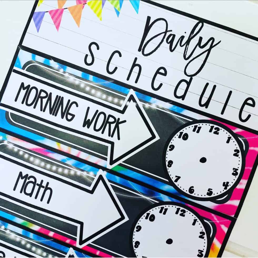 Farmhouse Tie-Dye Classroom Decor | Hollie Griffith