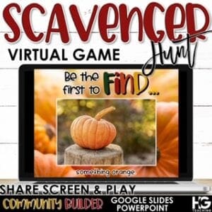 Virtual Classroom Games - Fall, Halloween, Thanksgiving | Hollie Griffith