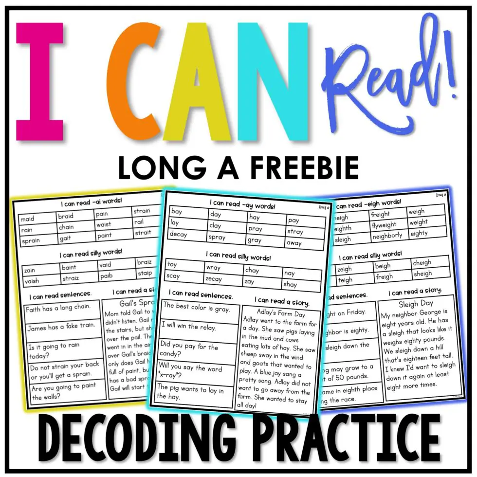 Teaching Phonics in the Classroom with Decoding Drills and Decodable ...