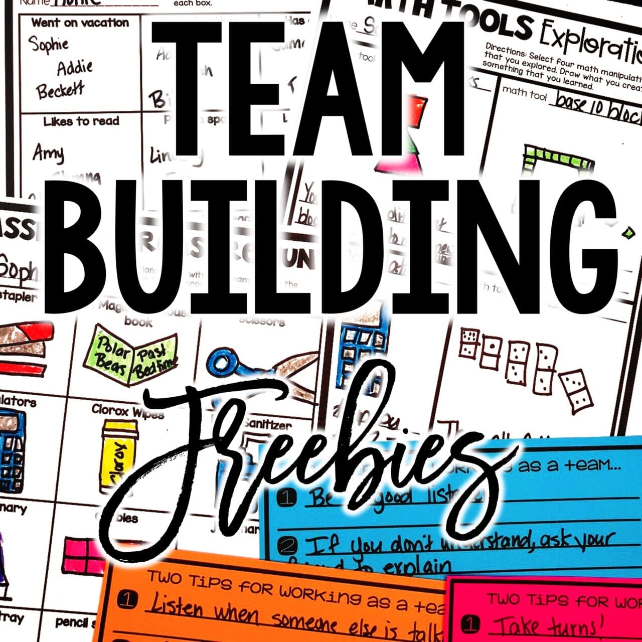 Back to School Activities for Building Classroom Community | Hollie ...