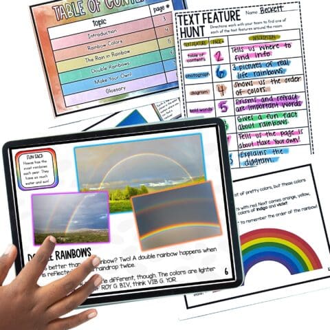 All About Rainbows: An Educational Unit for 1st and 2nd Grade | Hollie ...