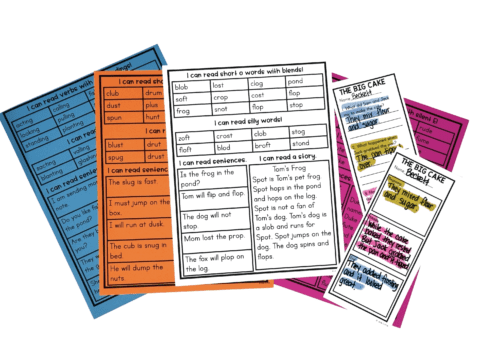 Phonics Interactive Notebook for Fluency and Decoding: Engaging ...